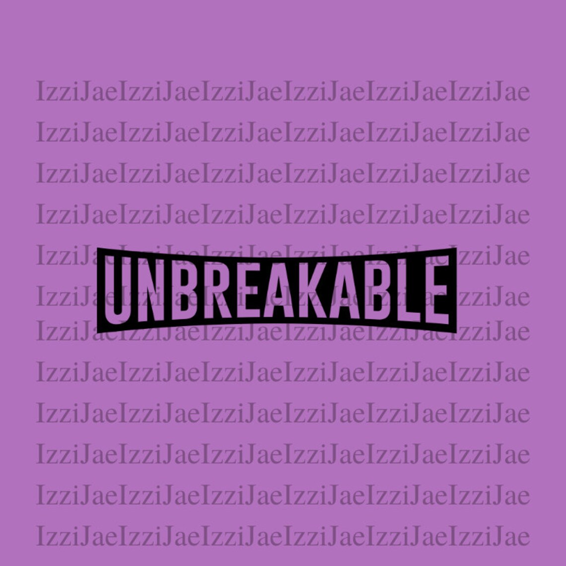 Unbreakable Digital File Svg, Dxf. Eps, Png, Motivational File, Cricut ...