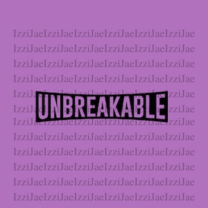 Unbreakable Digital File Svg, Dxf. Eps, Png, Motivational File, Cricut ...