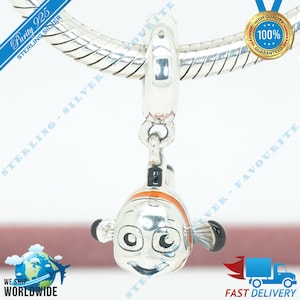 Finding Nemo Pendant Charm, Ocean Fish, Lucky Fin Dangle Bead Fits ...
