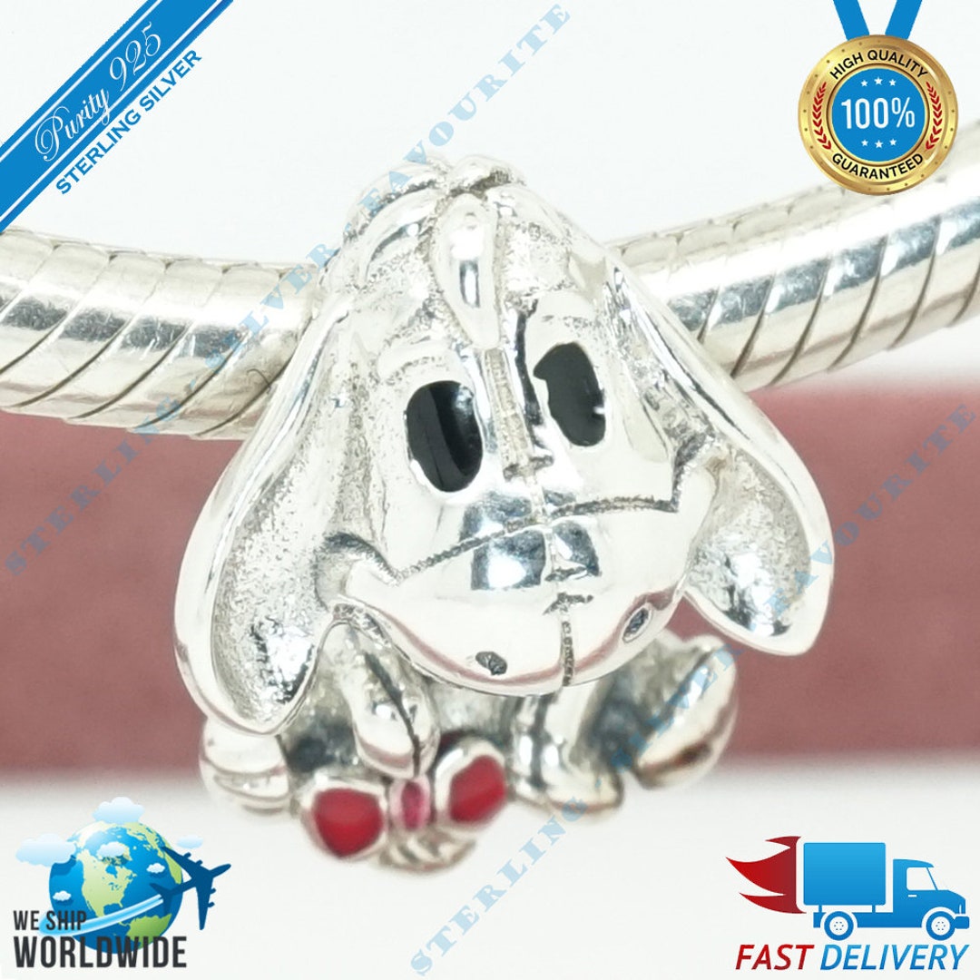 Eeyore Donkey Charm, Winnie the Pooh Friends Bead > Fits Europa ...