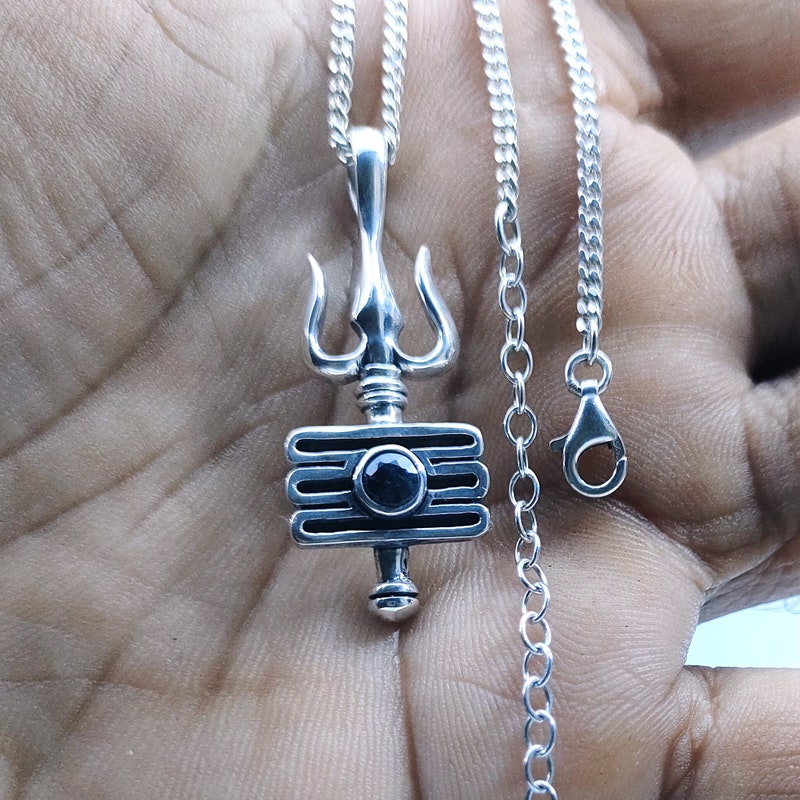 Trident Necklace - Etsy