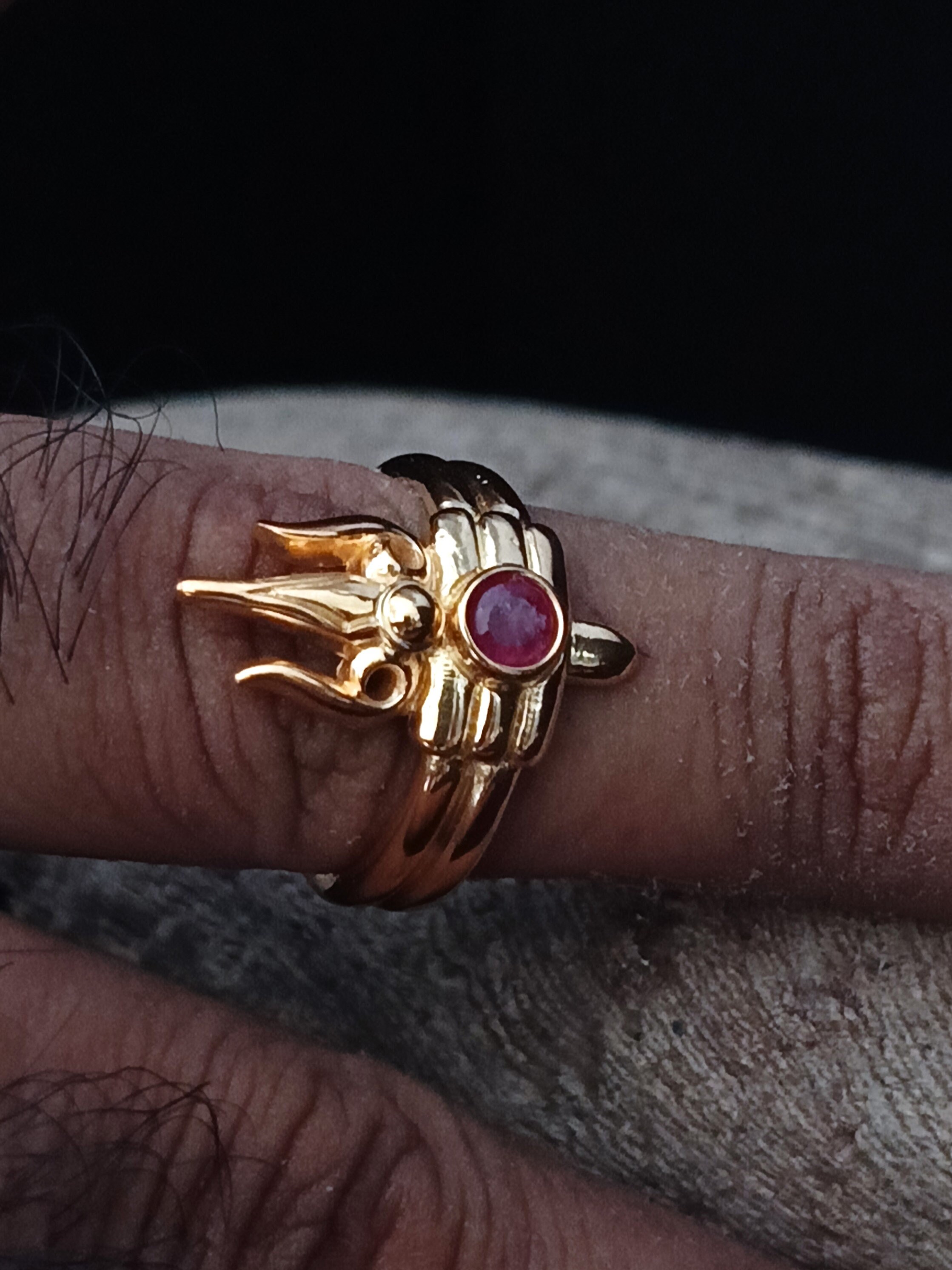 Trident Ring, Hindu Jewelry, Handmade Jewelry, - Etsy