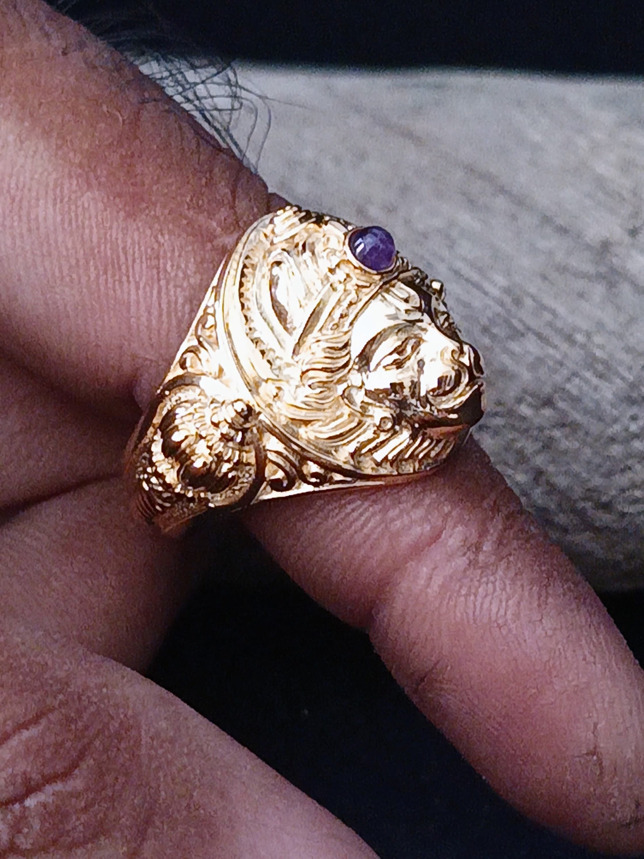Hanuman Ring, Hindu Jewelry, Handmade Gifts. - Etsy