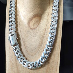 20mm 999 Silver Chains, Silver Curb Necklace, Solid Silver Chains. - Etsy