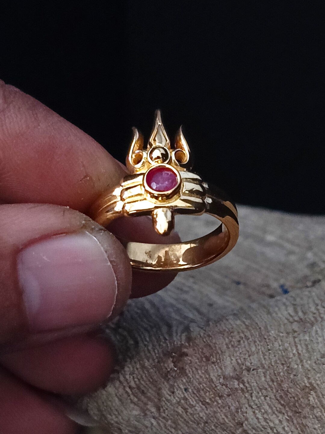 Trident Ring, Hindu Jewelry, Handmade Jewelry, - Etsy