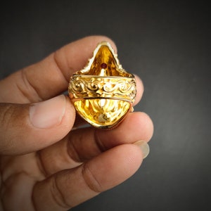 Shiva Ring Silver, Hindu Jewelry, Handmade Gifts. - Etsy