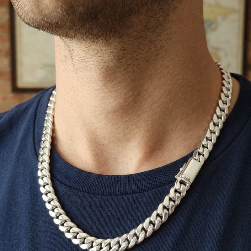 Silver Curb Chain 999 - Etsy