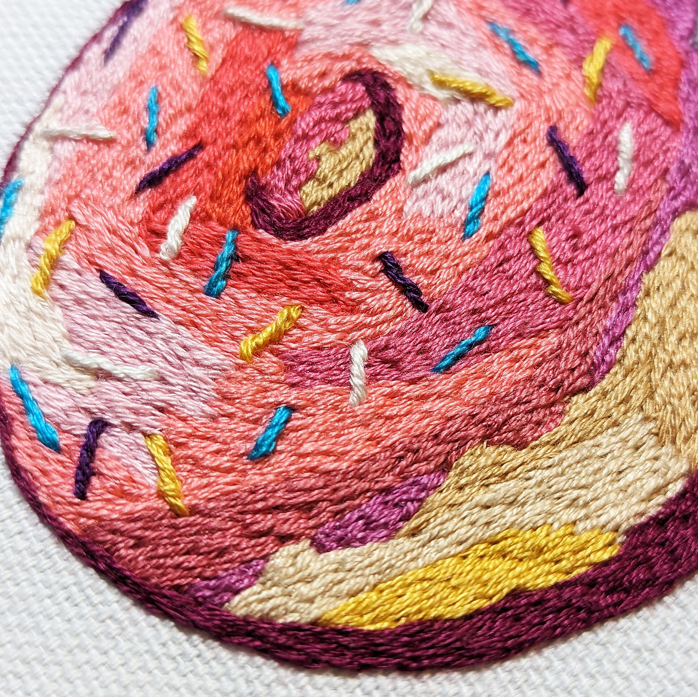 PDF Pattern Sprinkle Donut - Embroidery Pattern - Etsy