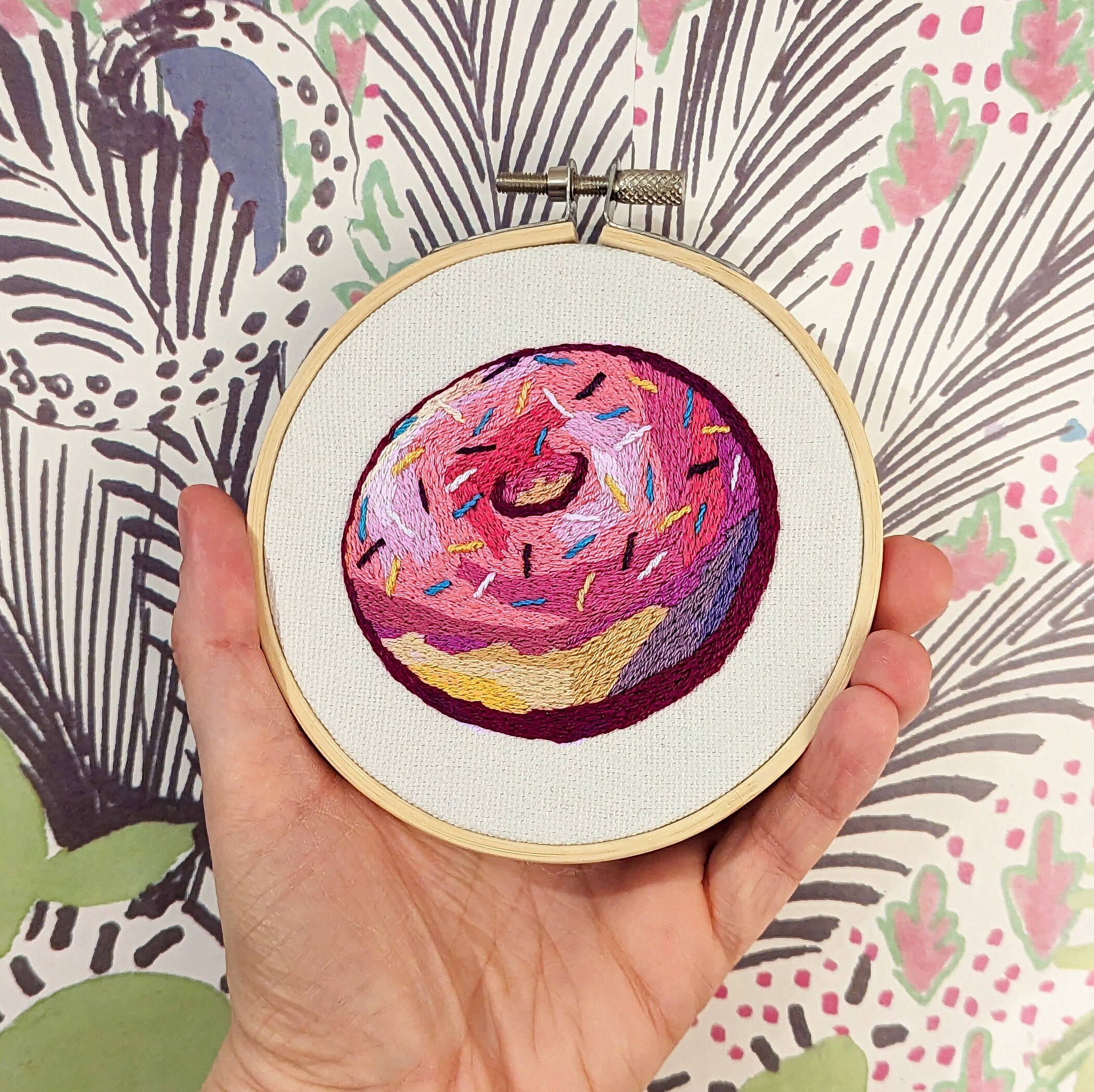 PDF Pattern Sprinkle Donut - Embroidery Pattern - Etsy