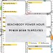 Beachbody Coach Power Hour Sheets Bundle - Etsy