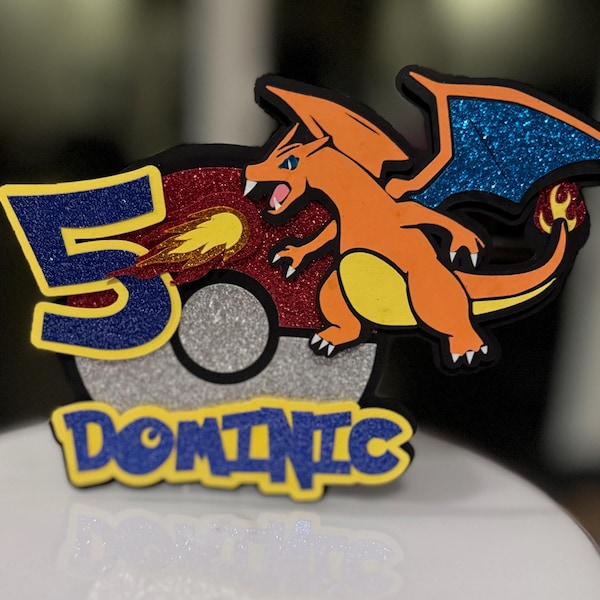 Pokemons Cake Topper - Etsy