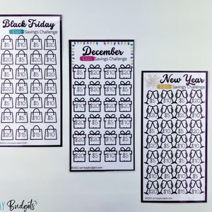 Fall and Winter Savings Challenge Starter Set | Save 300 | Set of 5 ...