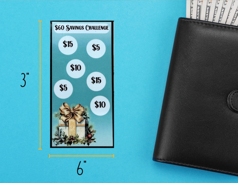 Christmas Savings Challenge Bundle, A6 Cash Budget Binder - Etsy