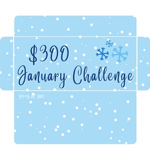 Save 300 Savings Challenge Trackers Fits A6 Budget Binders | 12 Months ...