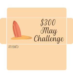30 Day May Savings Challenge, Printable Goal and Guide, Money Challenge ...