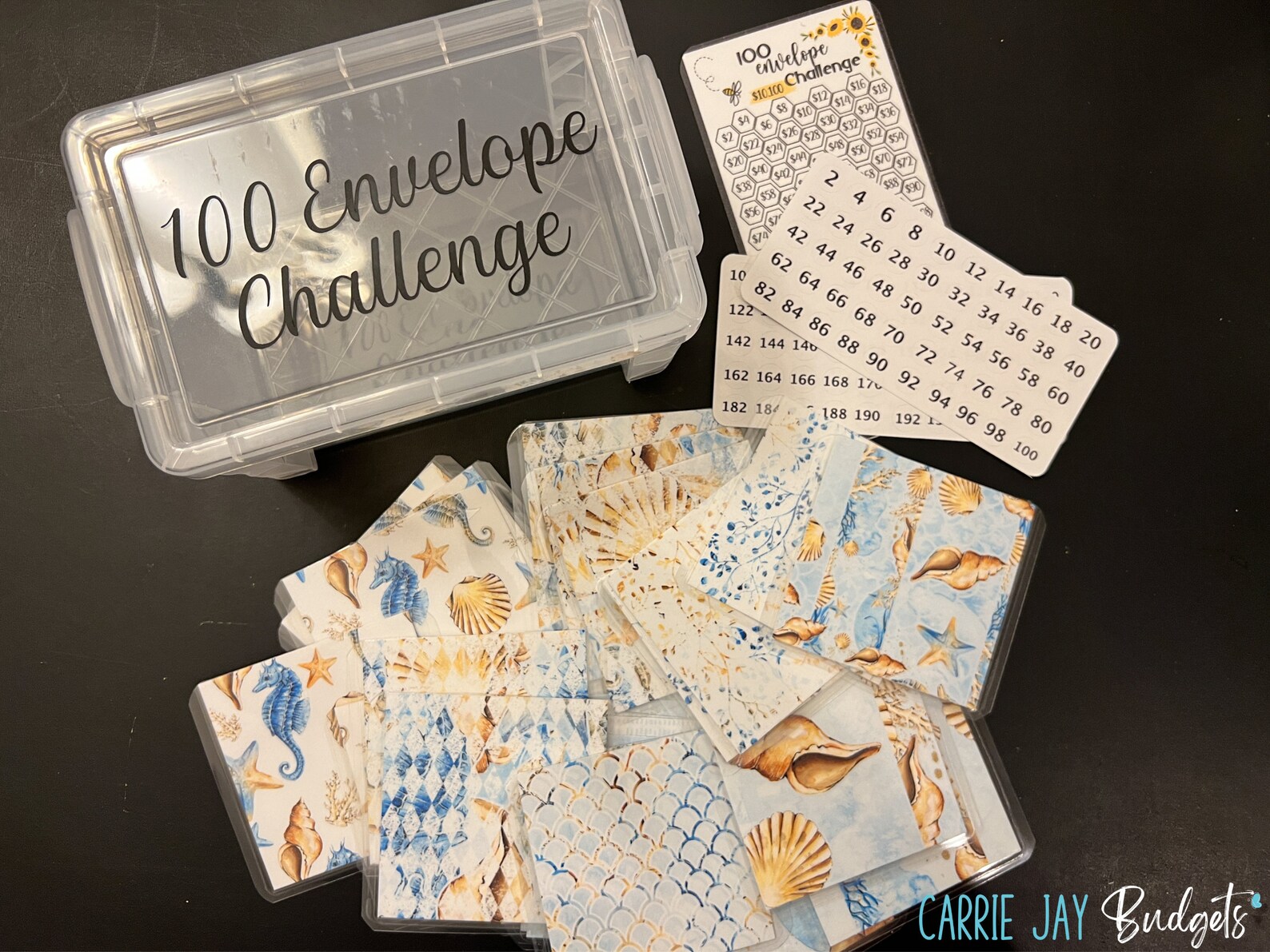 5K Savings Challenge Kit Money Saving Challenge 100 - Etsy