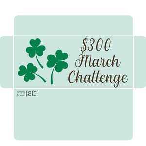 30 Day March Savings Challenge, Printable Goal and Guide, Money ...