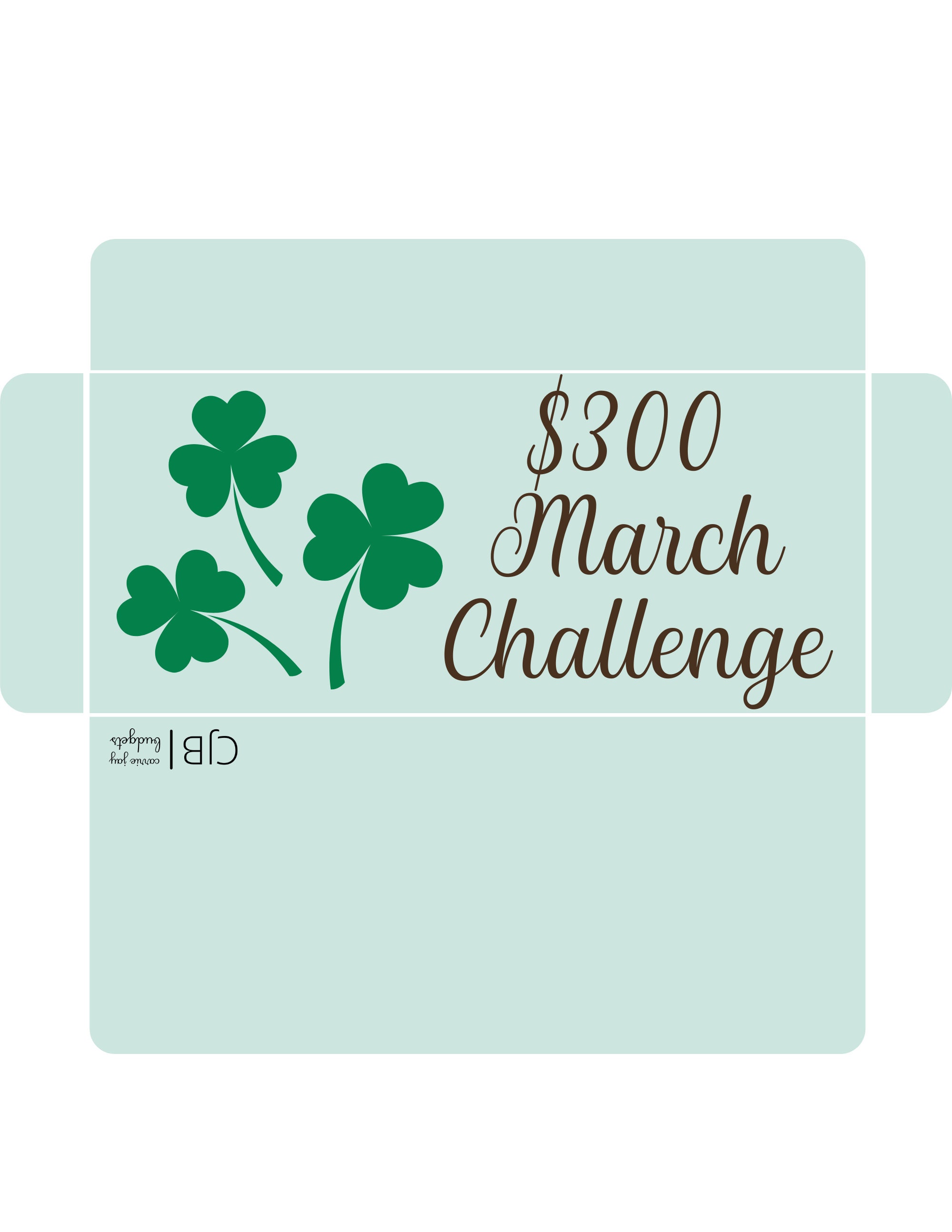 30 Day March Savings Challenge, Printable Goal and Guide, Money ...