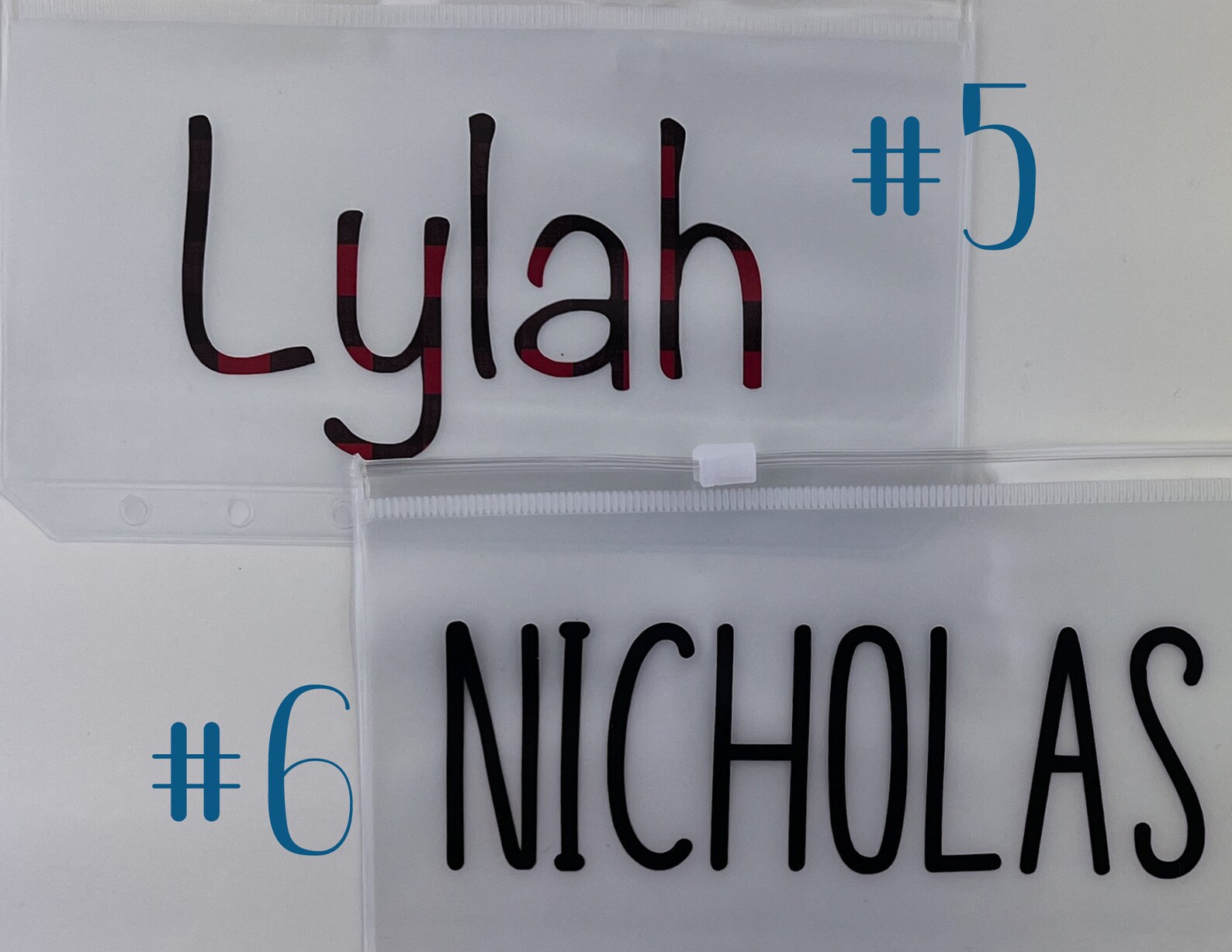 Custom Cash Envelope Labels and Zipper Envelopes A6 Cash - Etsy