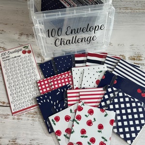 Ultimate 100 Envelope Challenge Box and Savings Challenge Starter Set ...