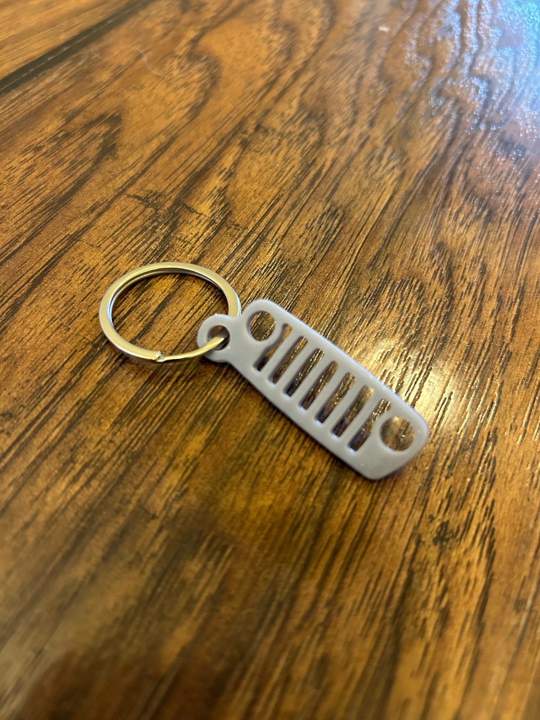 Mini Jeep Grill Keychain - Etsy
