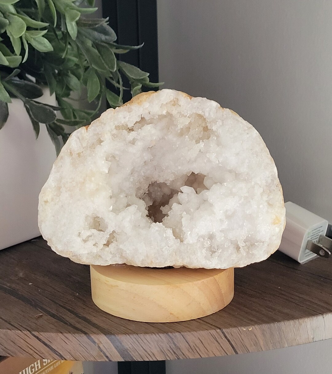 GEODE Lamp XL, Bedside Lamp, Geode Crystal Lamp, Table Lamp, Crystal ...
