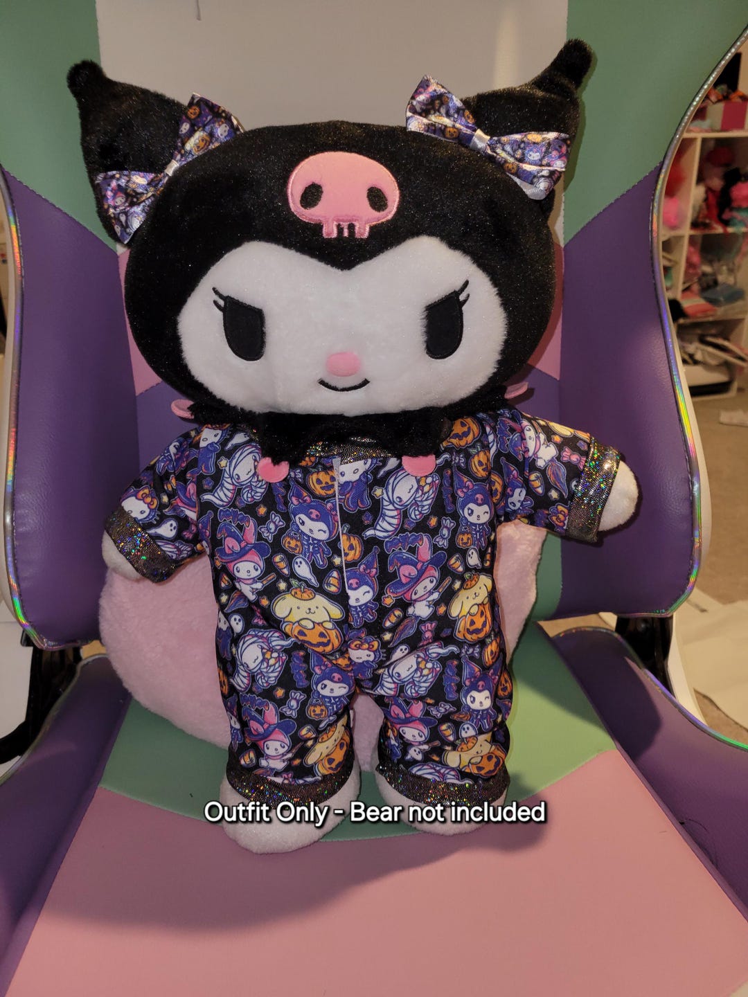 OUTFIT ONLY Sleeper Cute Kawaii Kitty Bunny Outfit for Stuffed Animals ...