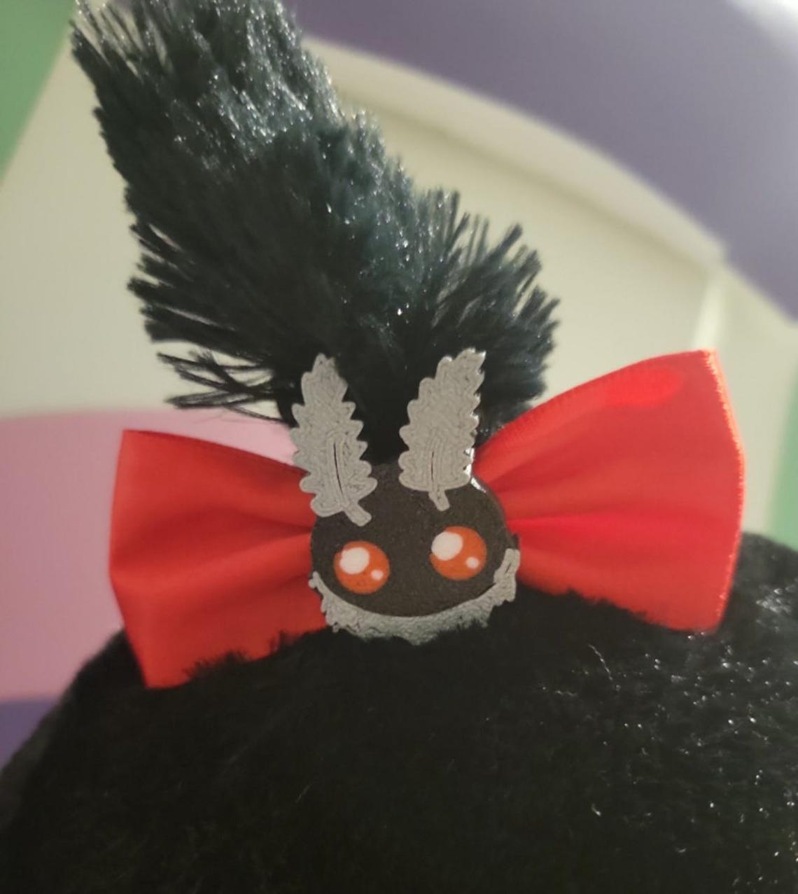 BOWS ONLY Moth Build Bears Ties Red Mothman Kawaii Stuffed Animal Teddy ...