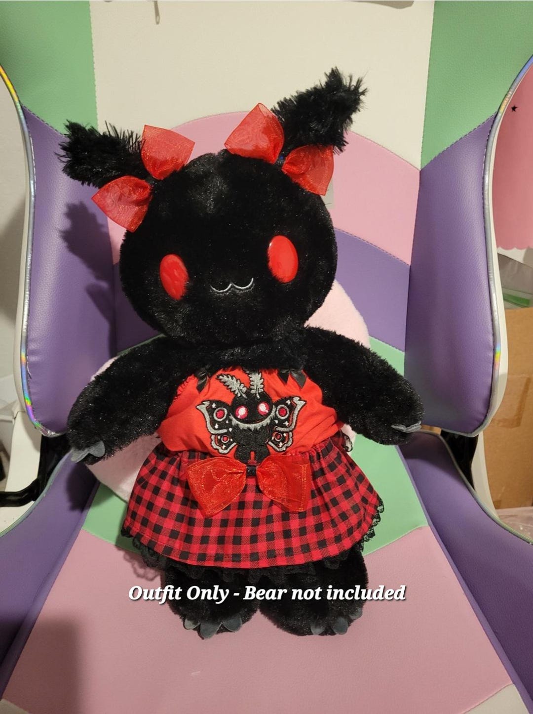 Outfit Only - Moth Cute Kawaii Kitty Bunny Outfit for Stuffed Animals ...