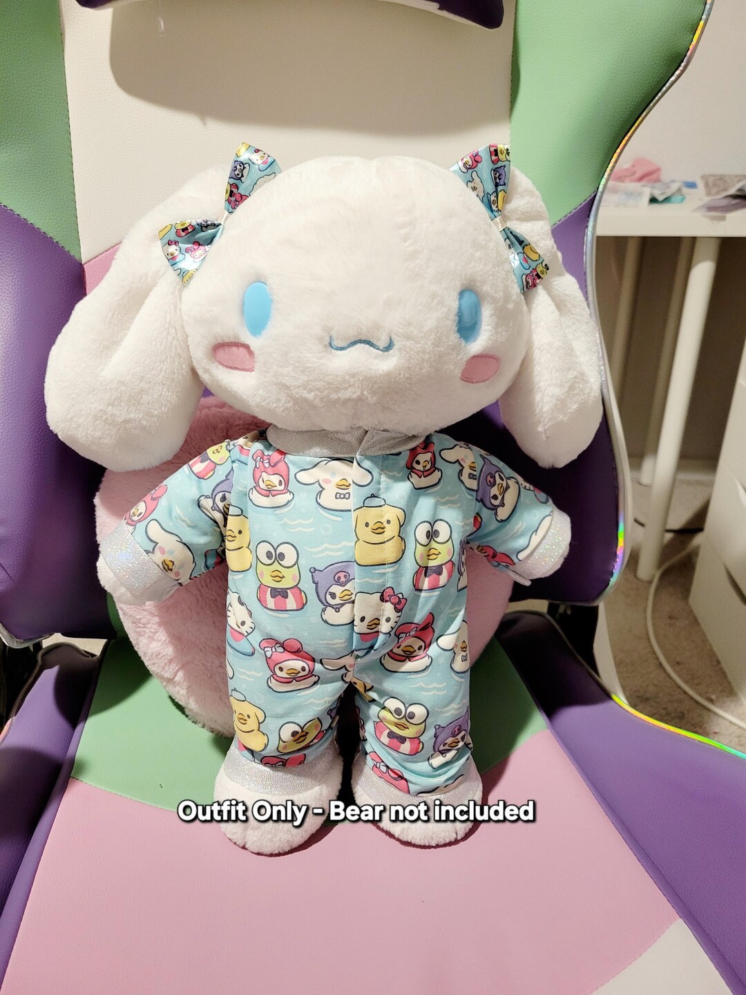 OUTFIT ONLY Sleeper Cute Kawaii Kitty Outfit for Stuffed Animals Build ...