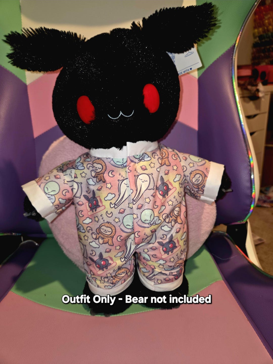 Outfit Only - Moth Sleepy Cryptids Sleeper Kawaii Kitty Bunny Outfit ...