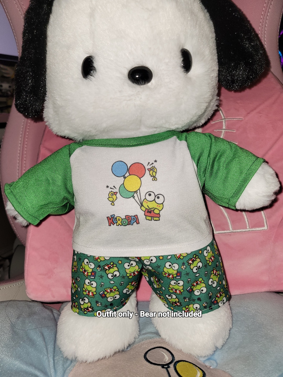 Frog Cute Kawaii Kitty Outfit for Stuffed Animals Build Bears Custom ...