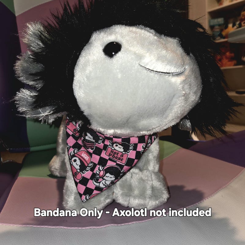 Emo Axolotl Stuffed Animal - Etsy