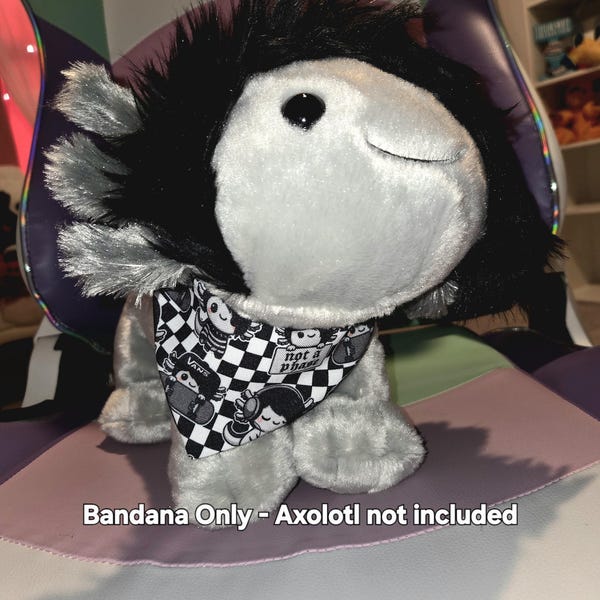 Emo Axolotl Stuffed Animal - Etsy