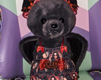 Outfit Only - Bat Dress Outfit Mothman Cryptid Kawaii Build Bears Plush ...