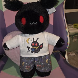 Outfit Only - Moth Mothman Cryptids Pjs Sleeper Emo Goth Build Bear ...