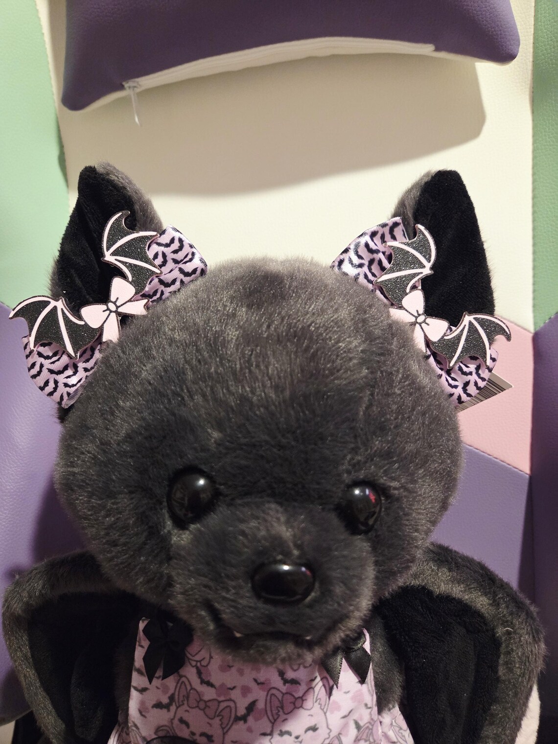 Outfit Only - Bat Dress Outfit Mothman Cryptid Kawaii Build Bears Plush ...