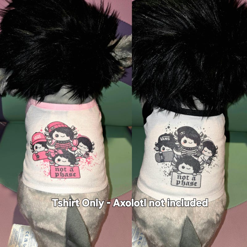 Emo Axolotl Stuffed Animal - Etsy