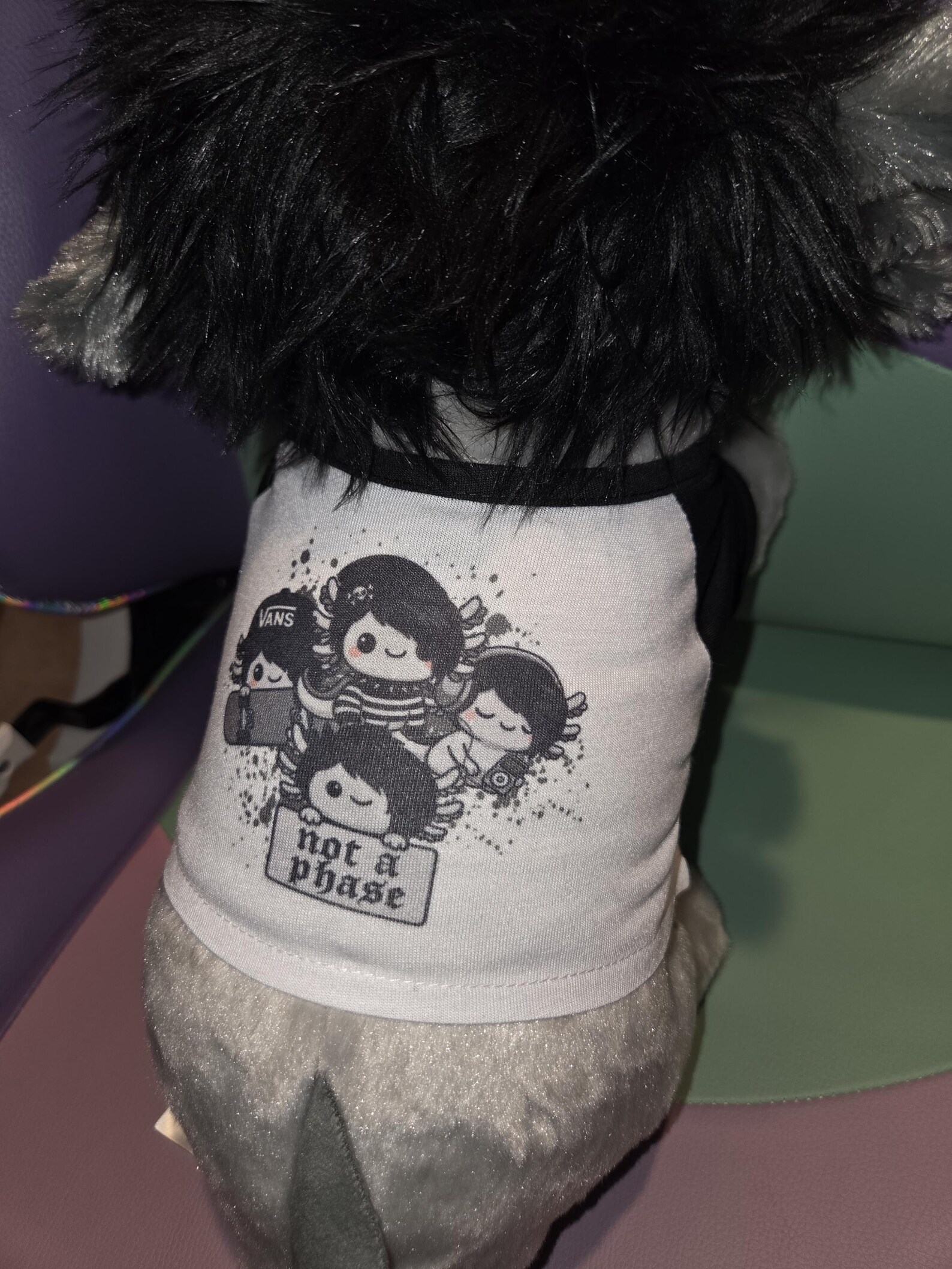 Shirt Only - Emo Axolotl Tshirt PJ Kawaii Punk Rock Band Skater Spooky ...