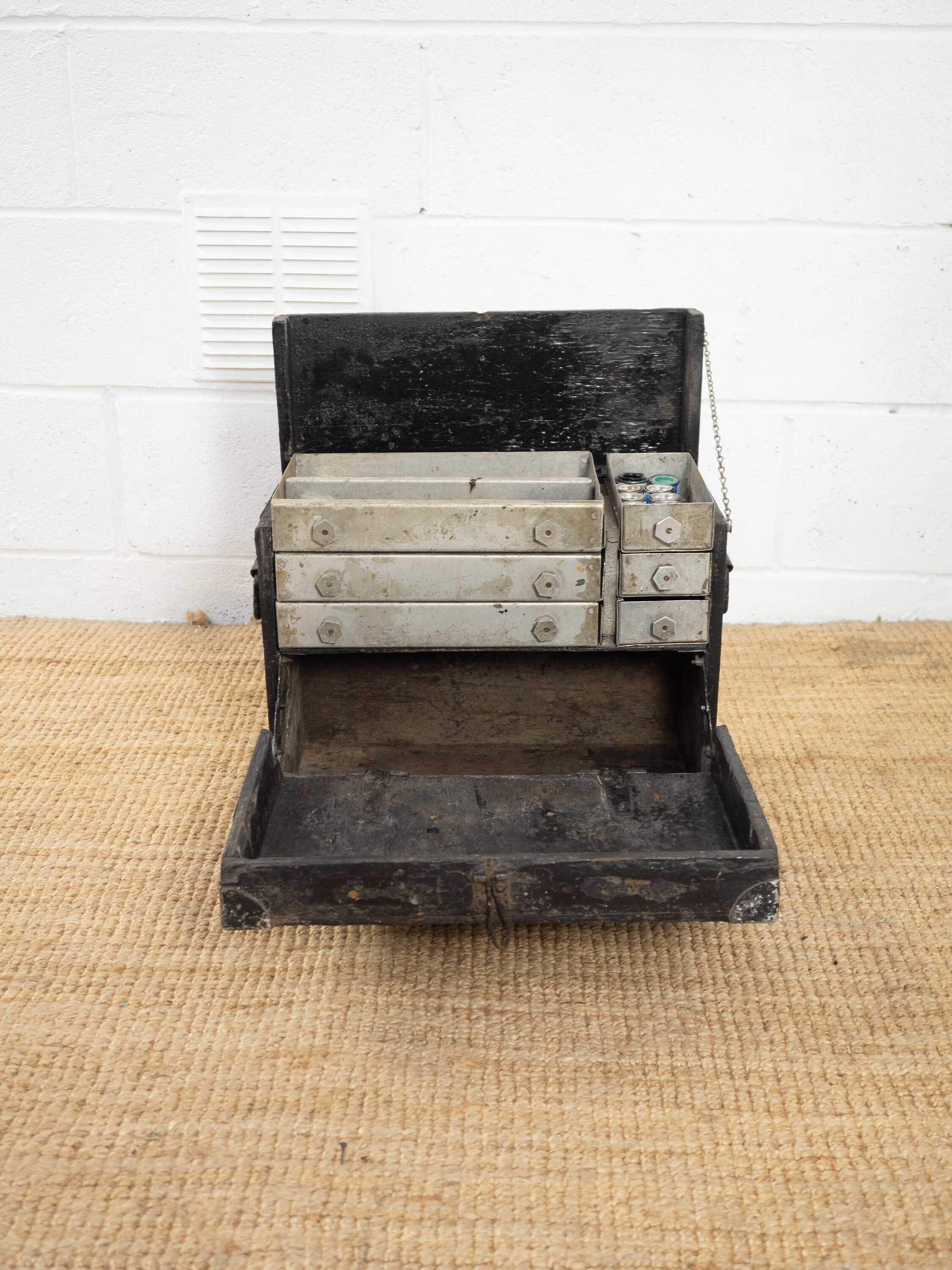 Vintage Scratch Built Engineers Toolbox - Etsy