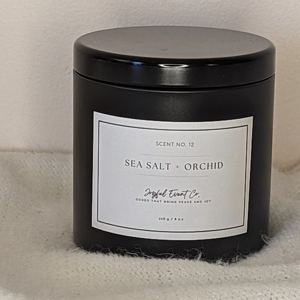 Salt Candle - Etsy