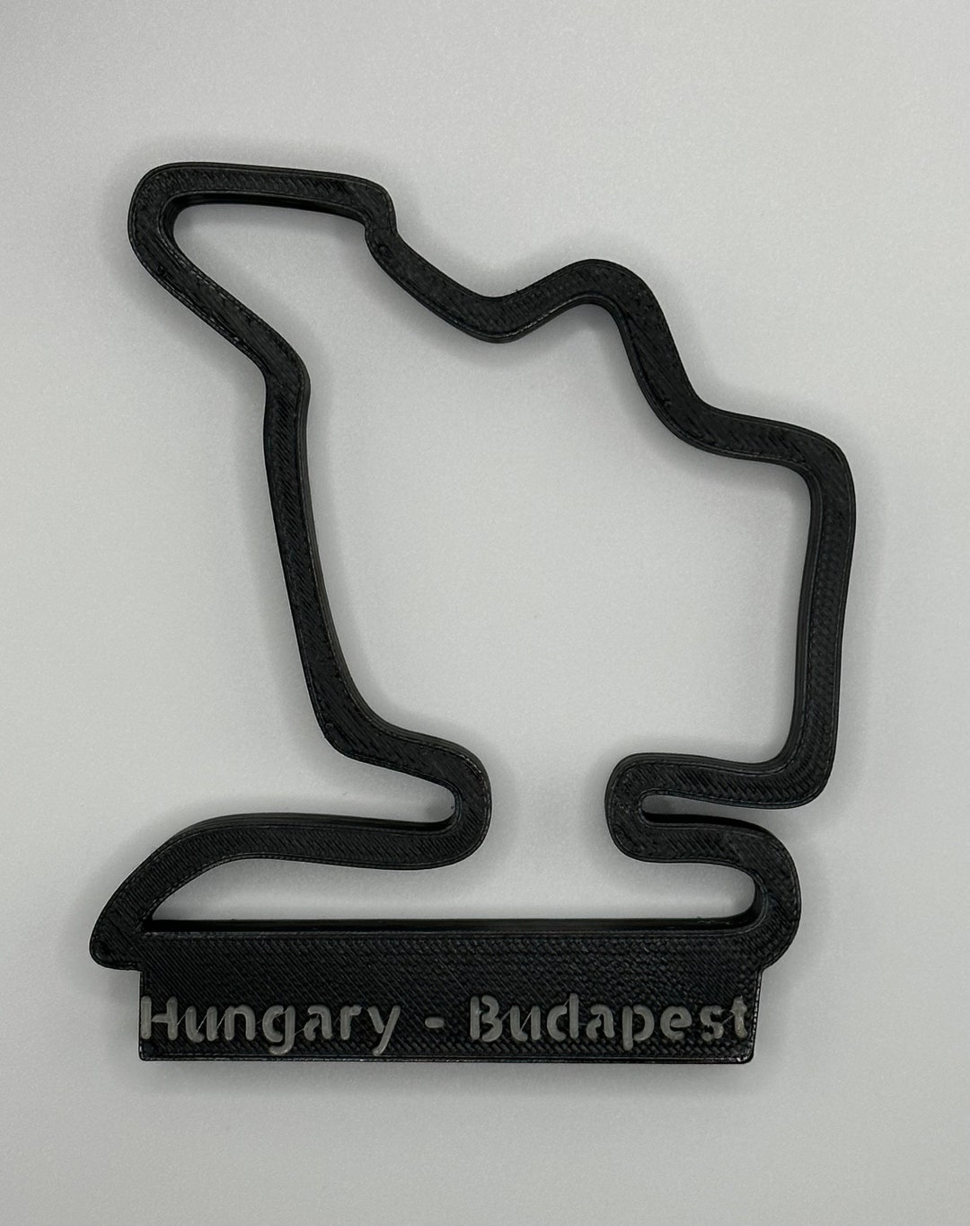 3D Printed F1 Hungary Wall Decor Budapest Track Wall Art - Etsy
