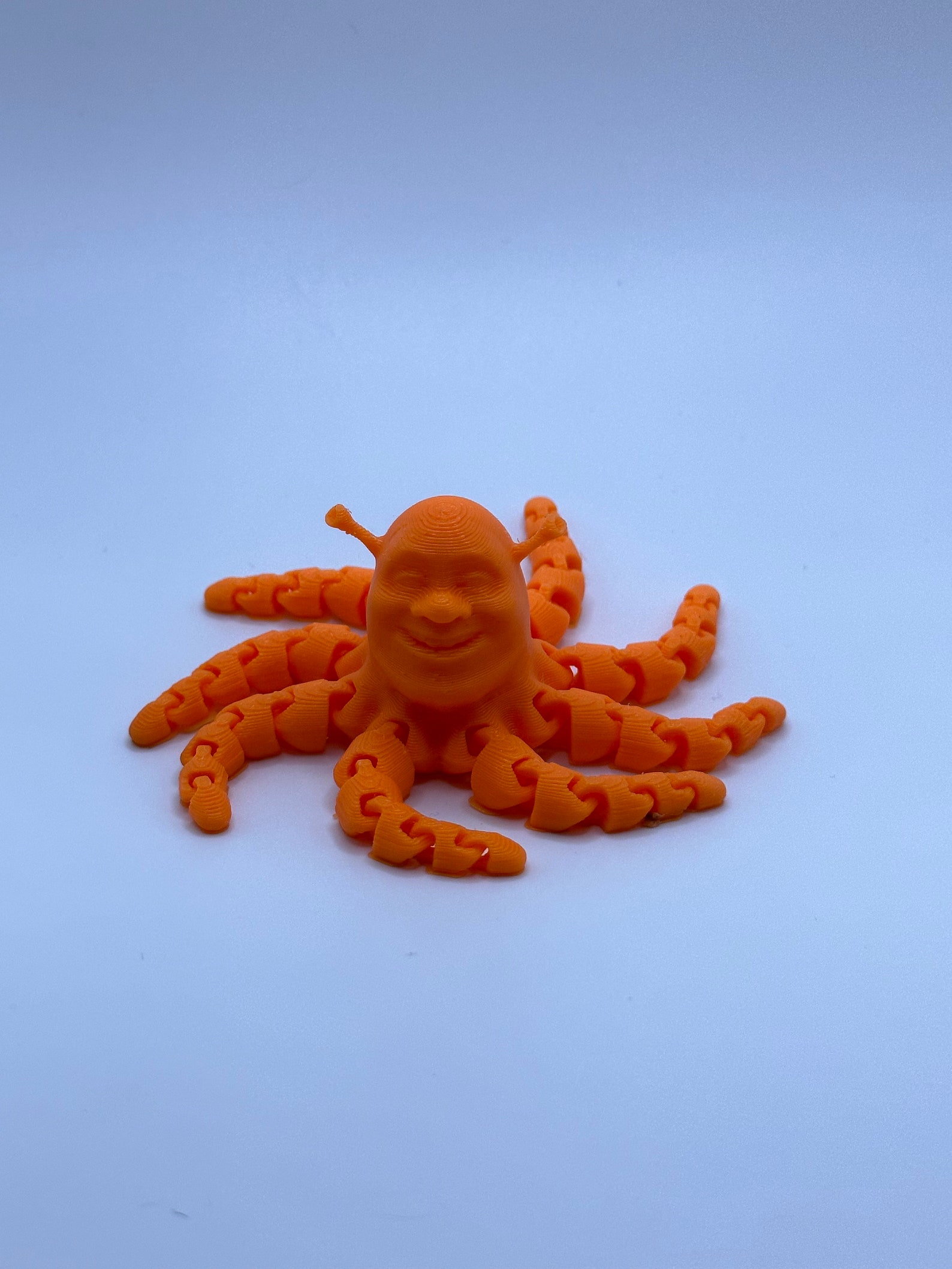 3D Printed Shrektapus Articulating Shrek Octopus Fidget Toy - Etsy