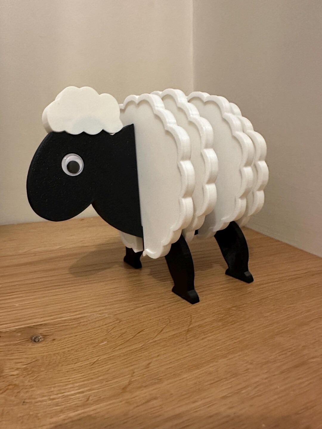 3D Printed Novelty Sheep Coaster Set - Home Decor - Etsy