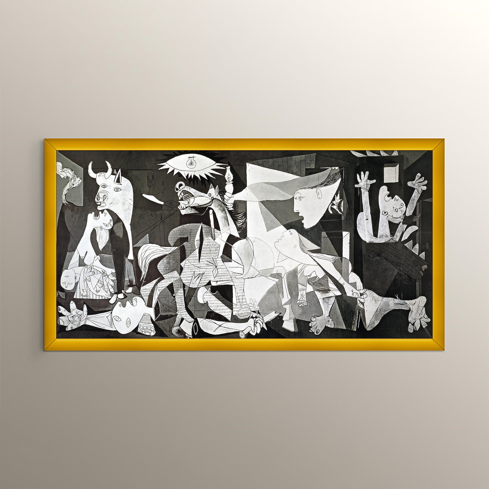 Pablo Picasso Guernica Wall Art Home Decor High Quality Print on MDF ...