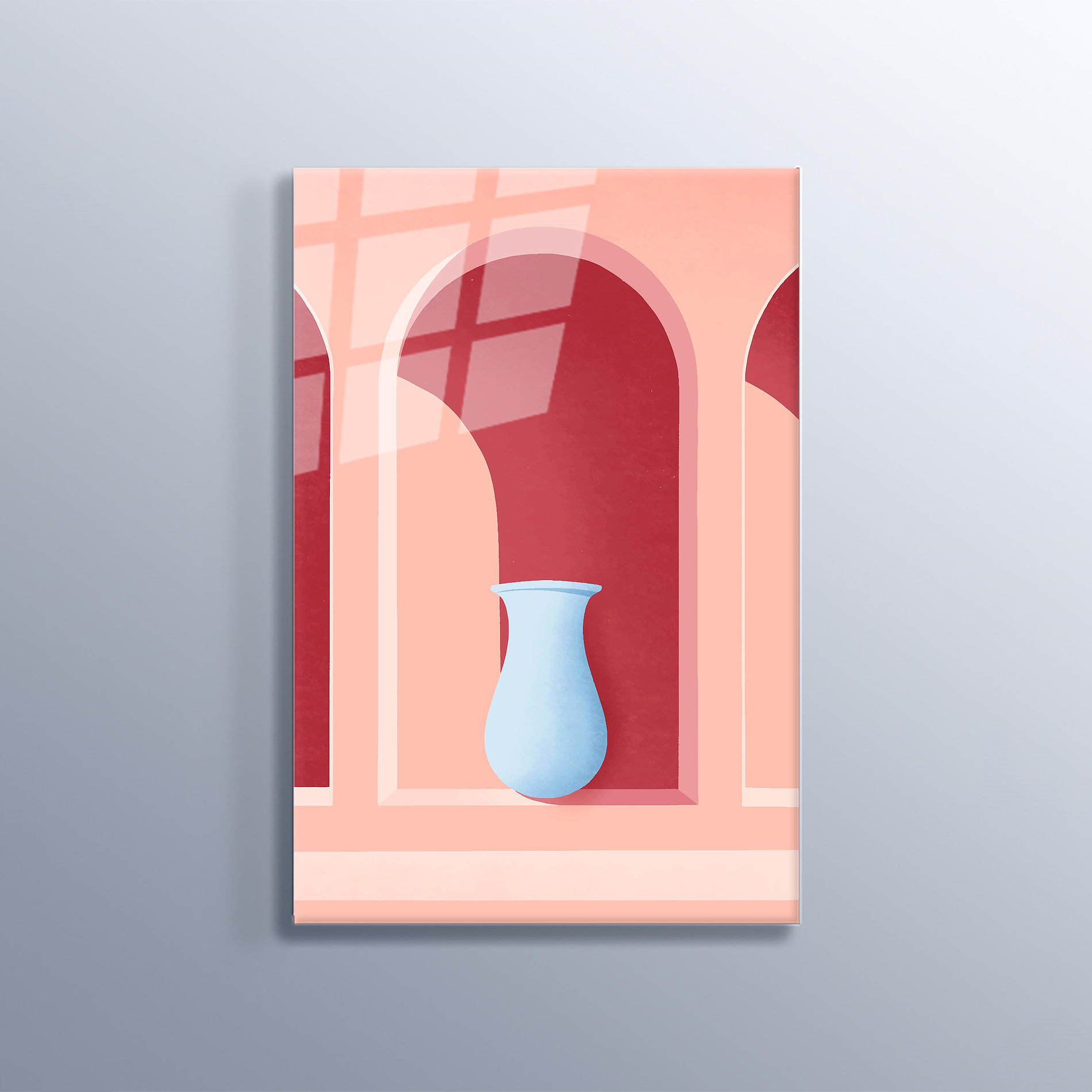 Minimal Architecture Poster Modern Wall Art Home Decor High Quality ...