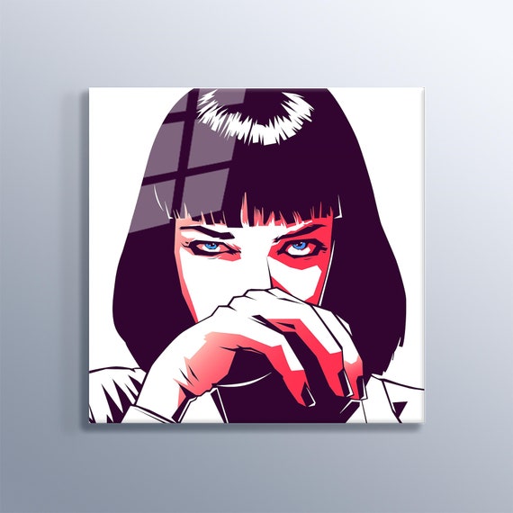 Pulp Fiction Wall Decal High Definition Images Poster Pulp Fiction