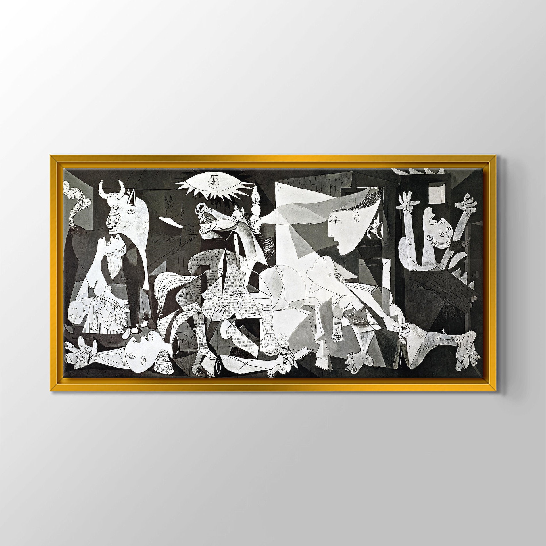 Pablo Picasso Guernica Wall Art Home Decor High Quality Print on Canvas ...