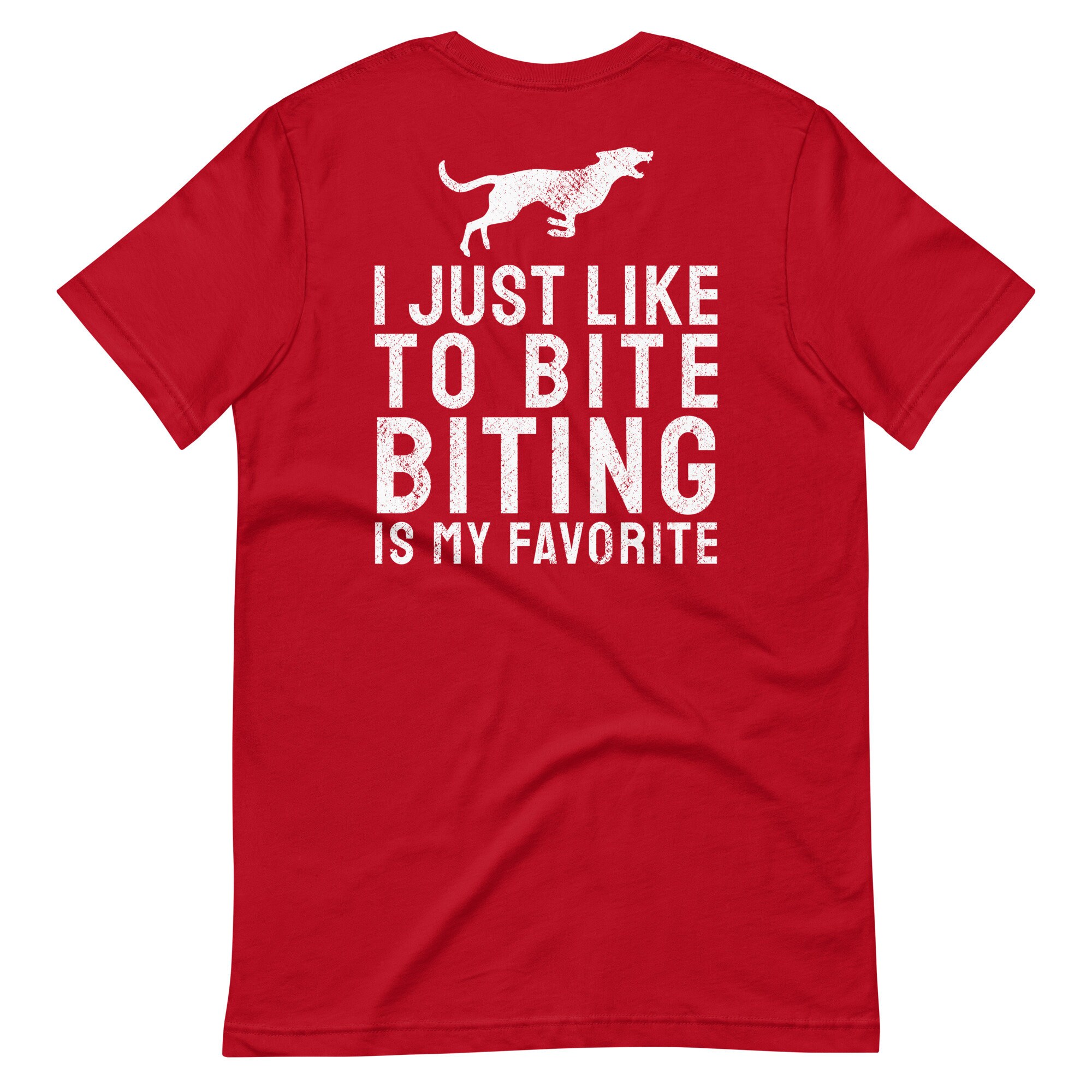 Belgian Malinois Bite Work PSA Shirt, Bite Sports Tshirt, Working Dog ...