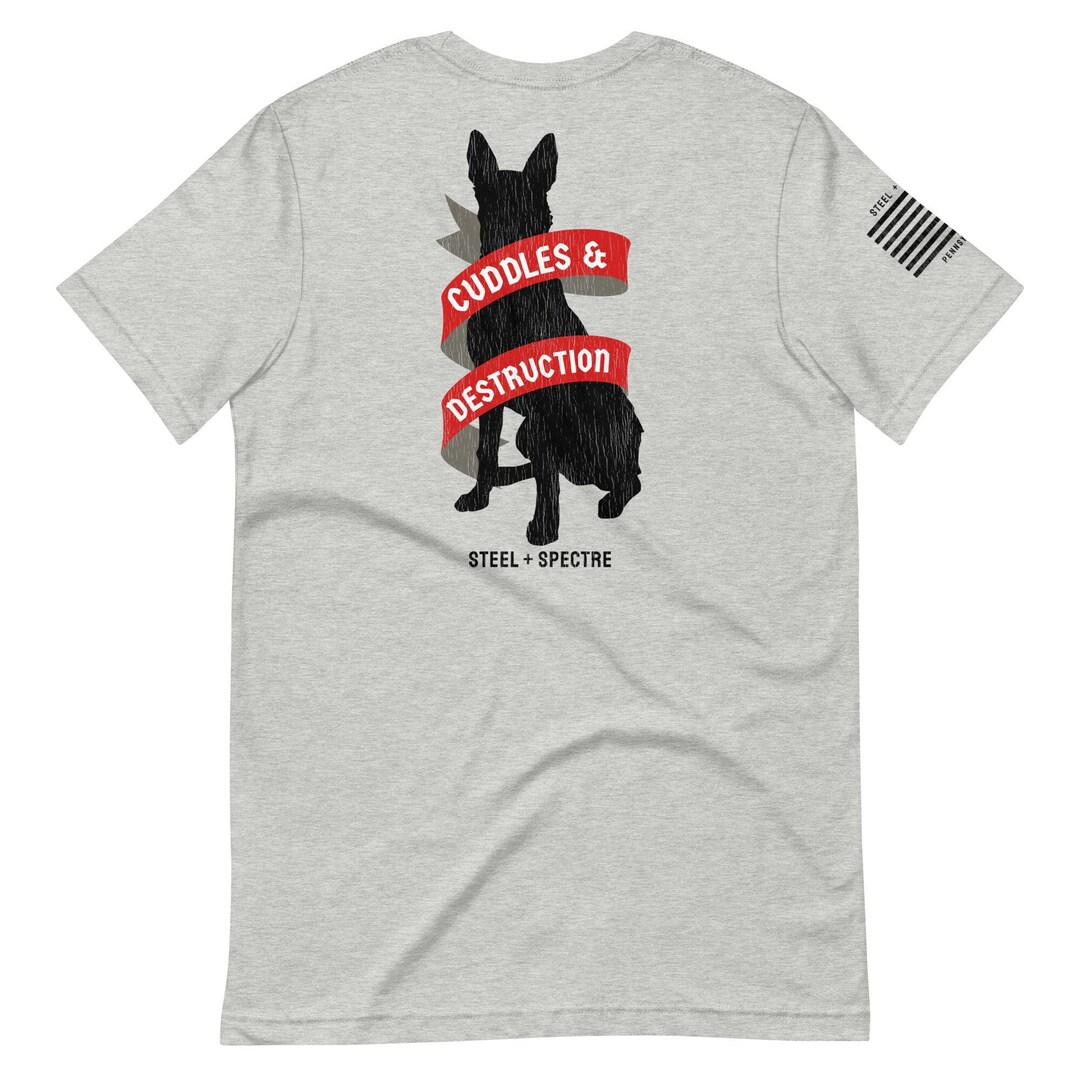 Belgian Malinois Tshirt, K9 Handler Shirts, Working Dog Shirt, Dog ...